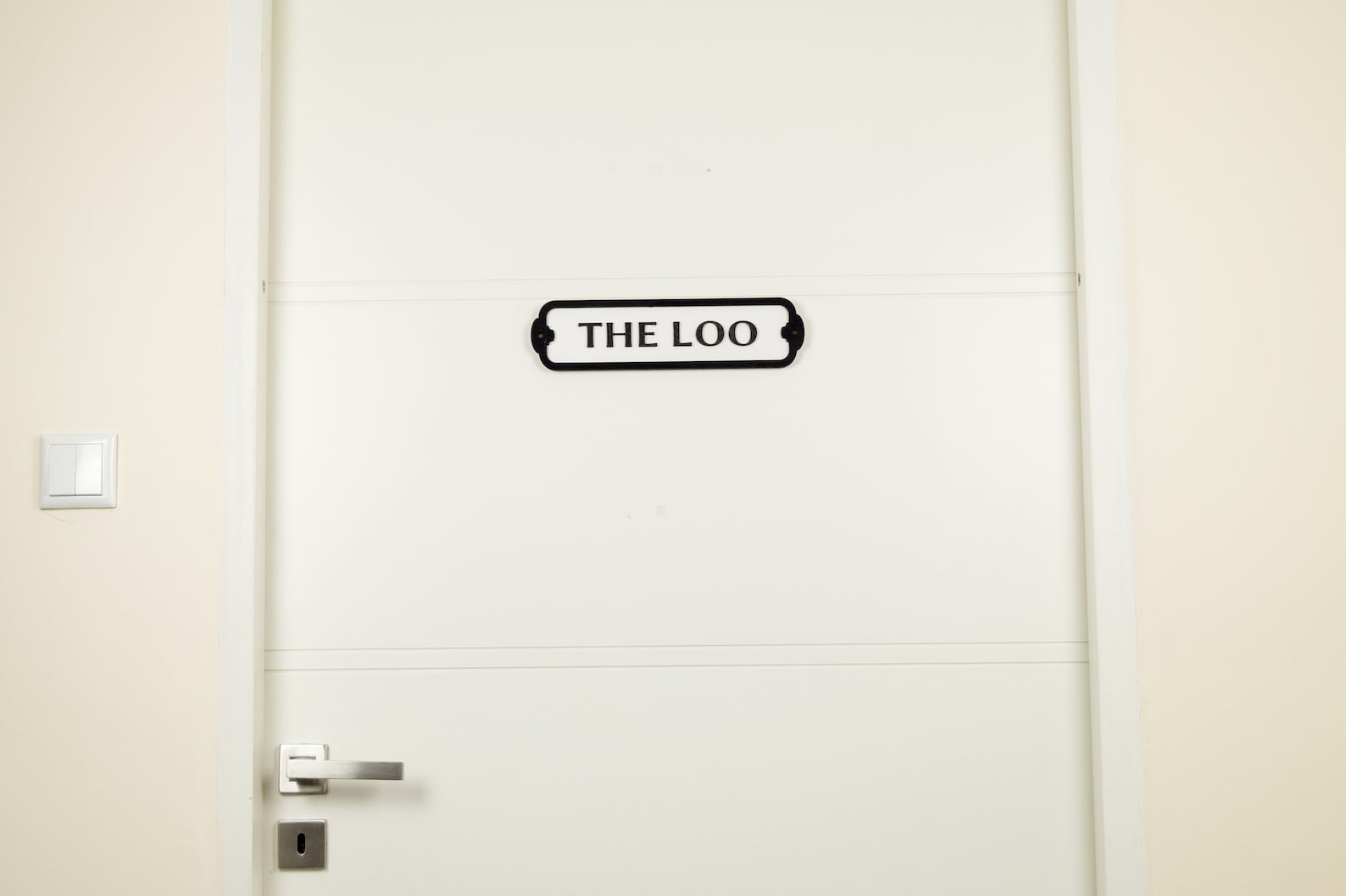 The Loo Door Sign. Wooden Retro Style Plate. British Railway - Etsy