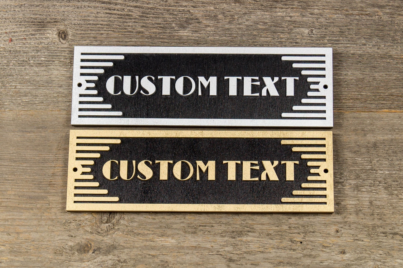 Toilet Door Sign, Restroom Plaque, Art Deco Style Plate - Etsy