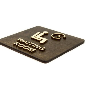 Waiting Room Sign, Queue at Workplace, Co-working, Hotel, Restaurant ...