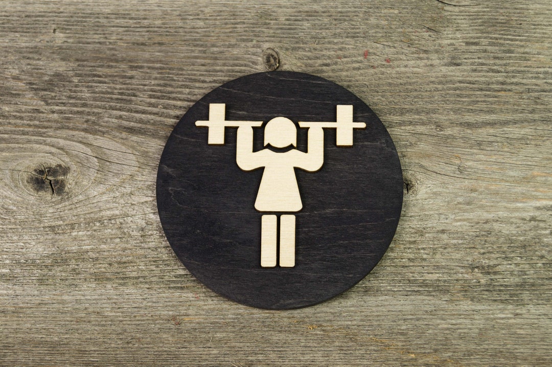Women Changing Room Wooden Sign. Shop Sign. Fitness Club Sign. Fitting ...
