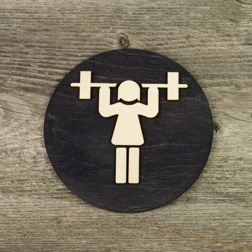 Unisex Changing Room Wooden Sign. Shop Sign. Fitness Club - Etsy