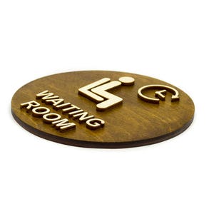 Waiting Room Sign Queue at Workplace Co-working Hotel - Etsy