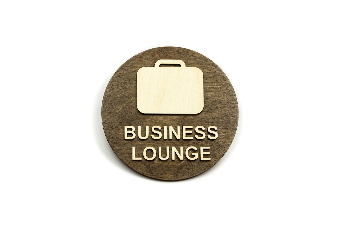 Business Lounge Door Sign, Executive Lounge, Workplace, Co-working ...