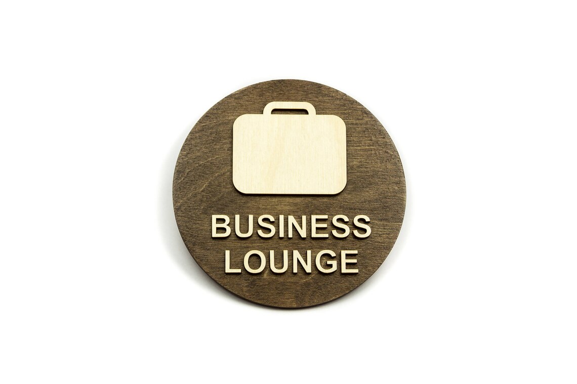 Business Lounge Door Sign Executive Lounge Workplace - Etsy