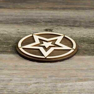 Star Decoration Wooden Sign. Door or Wall Mounted. - Etsy