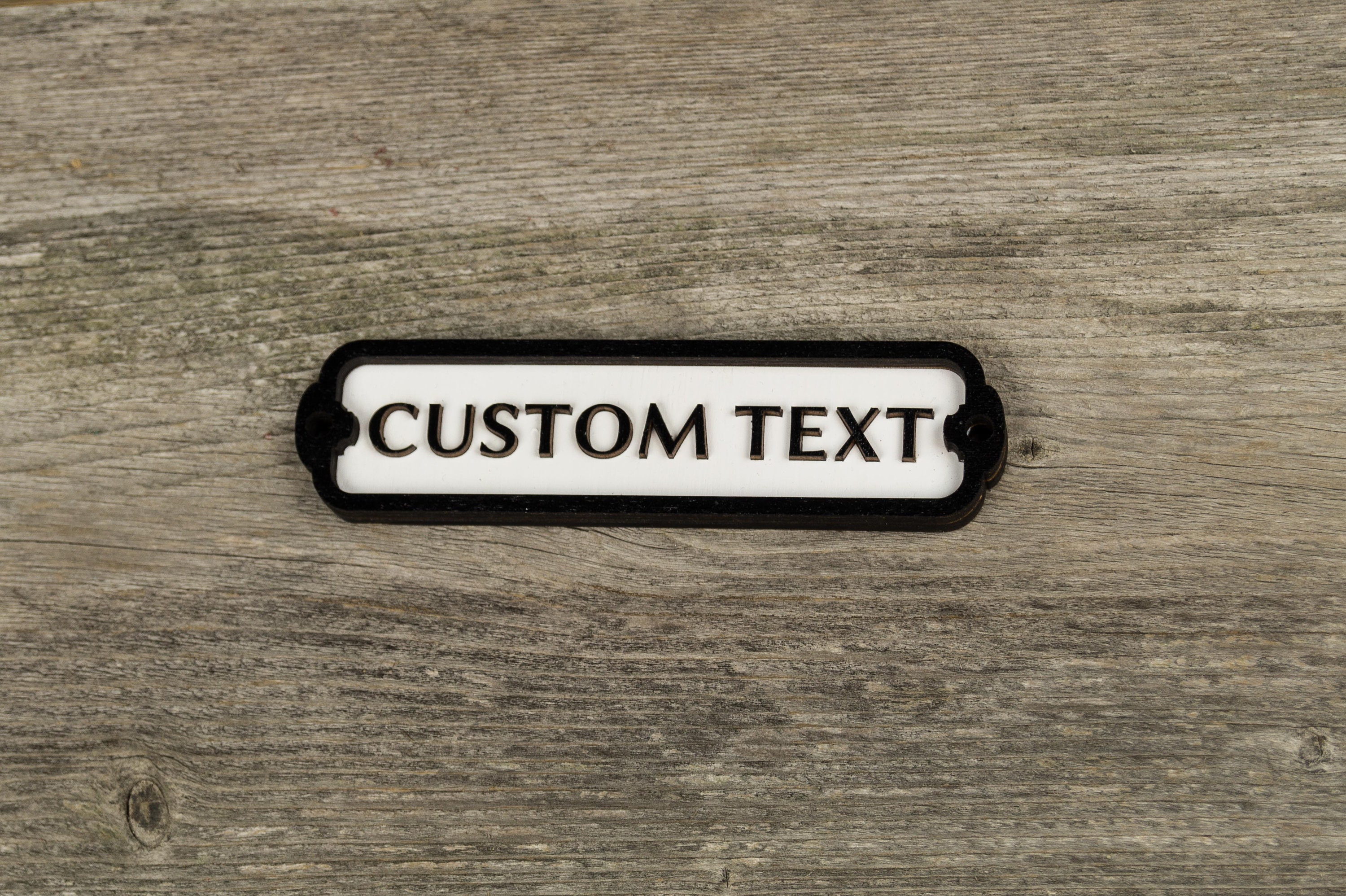 Personalized Door Sign With Your Custom Text. Vintage British | Etsy