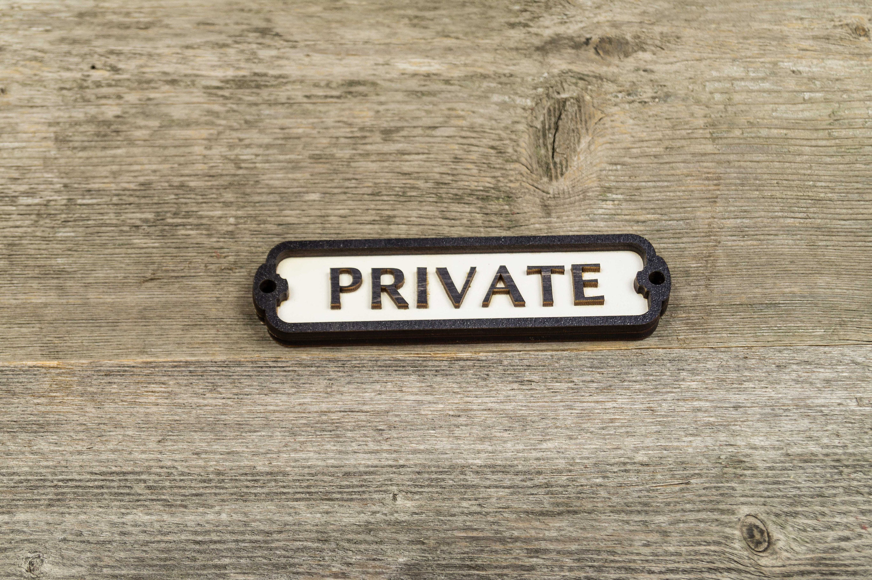 Private Door Sign Toilet Door Sign Door Plaque Vintage | Etsy