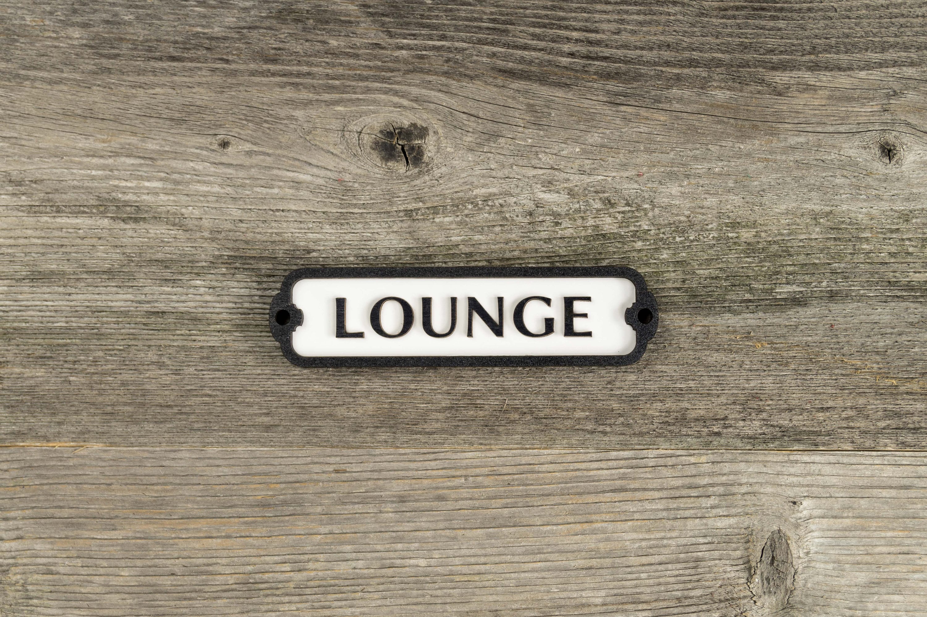 Wooden Lounge Door Sign. Vintage British Railway Style. - Etsy