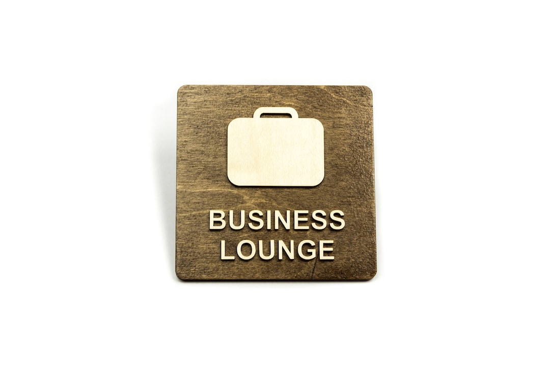 Business Lounge Door Sign, Executive Lounge, Workplace, Co-working ...