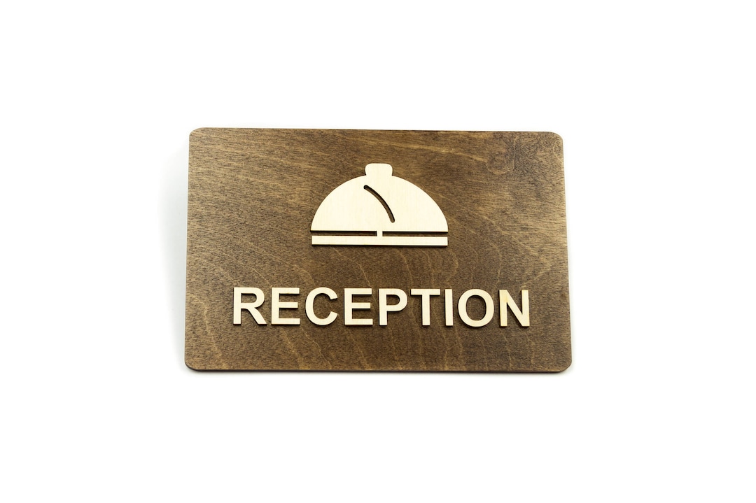 Reception Sign, Check in Sign, Office, Restaurant, Hotel, Bar, Toilet ...