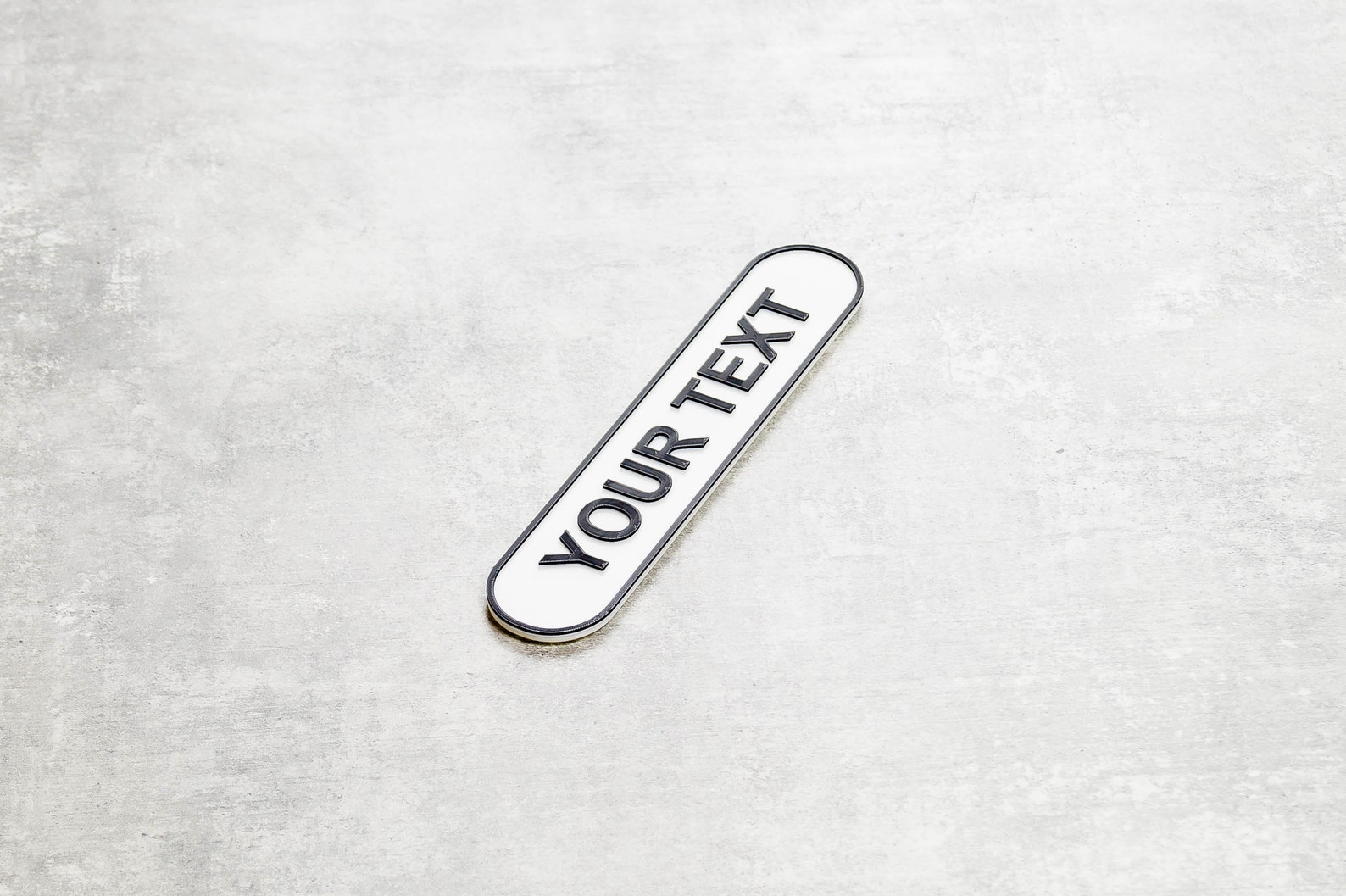 Custom Bioplastic Door Sign With Your Own Text, Personalized Eco ...