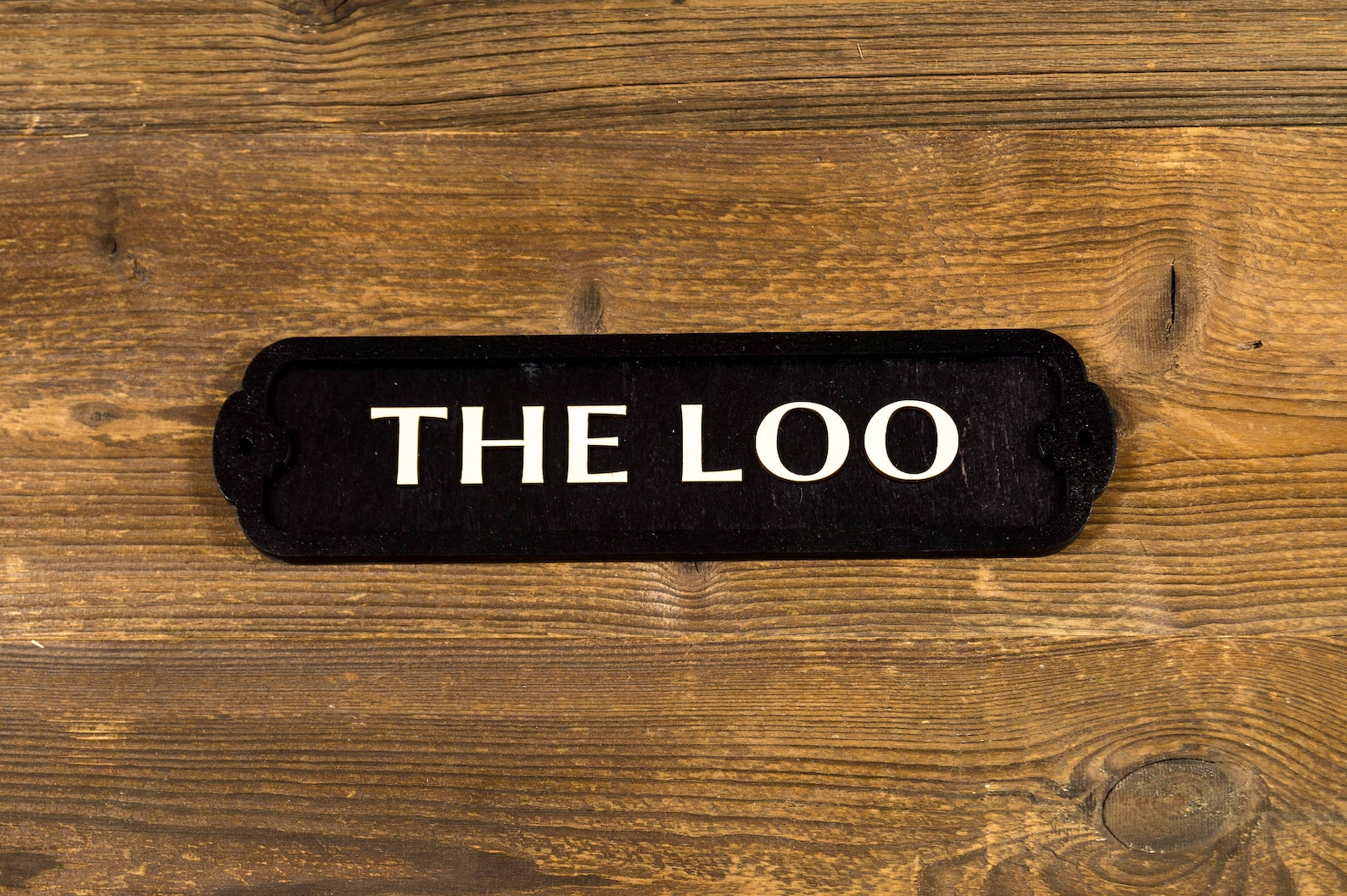 The Loo Door Sign. Wooden Retro Style Plate. British Railway - Etsy