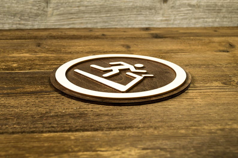 Wooden Gym Door Sign. for a Hotel or Company Sports Room. - Etsy