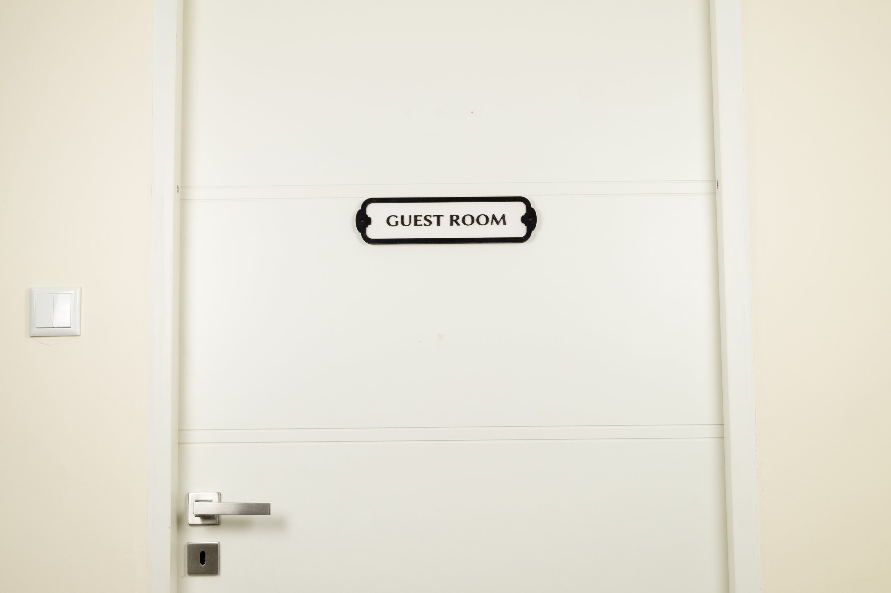 Guest Room Door Sign. Vintage Style Wall Plate. - Etsy Australia