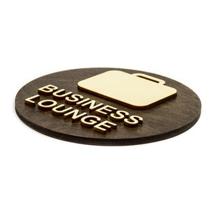 Business Lounge Door Sign, Executive Lounge, Workplace, Co-working ...