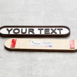 Fitting Room Wooden Door Sign. Classic Indoor Signage With Raised ...