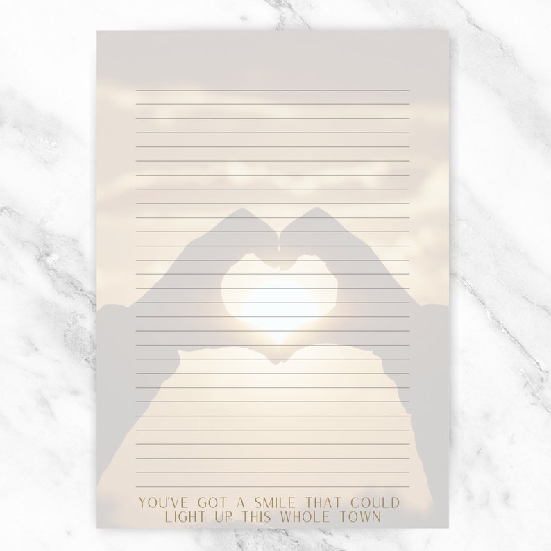 Printable Fearless Inspired Notes Pages, Taylor Swiftie Stationary ...