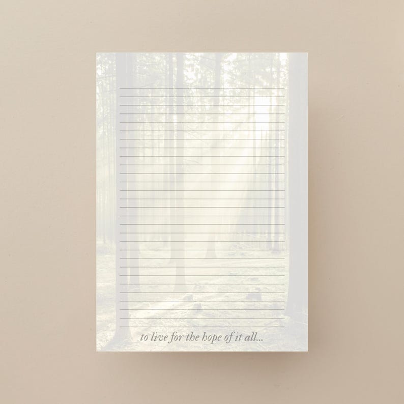 Taylor Swift Folklore Inspired Printable Note Pages, Digital Download ...