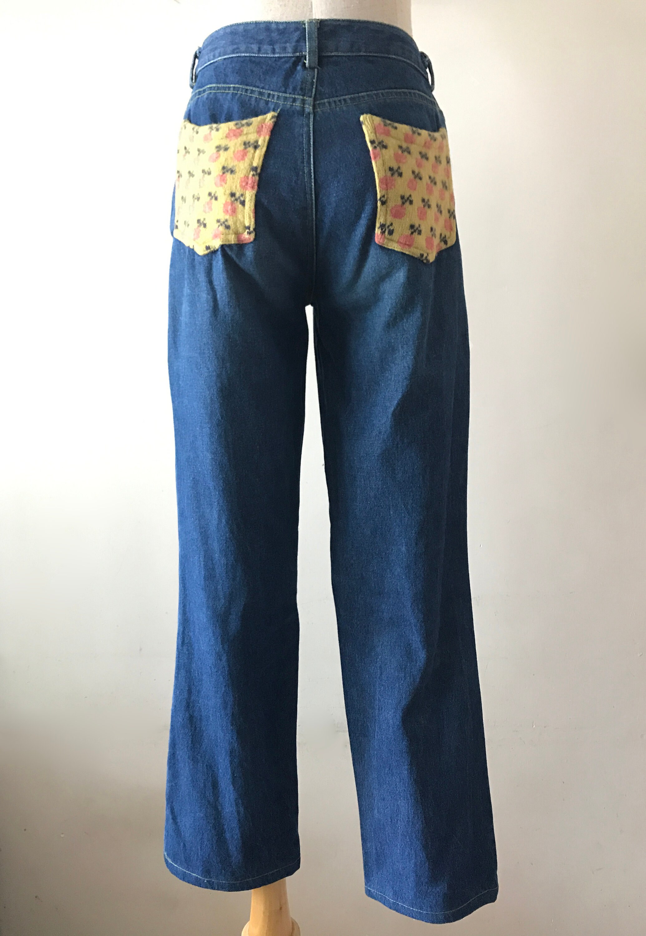 Groovy Jeans Knitted Pockets 90s Vintage Denim Size XS leslyn - Etsy