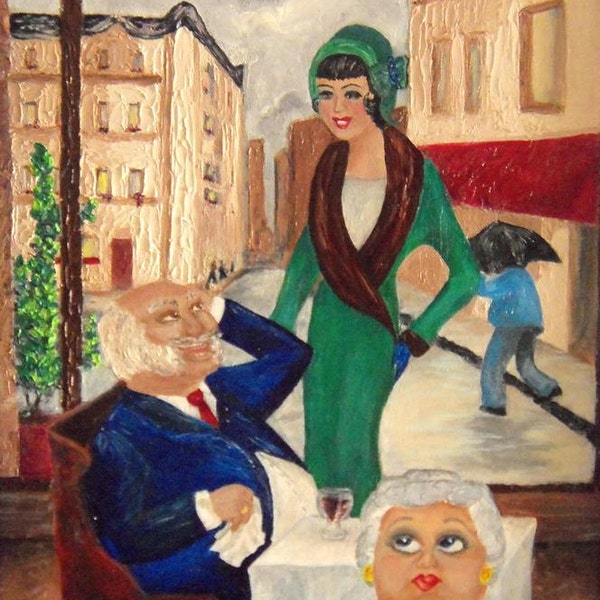 Green Lady Print - Etsy