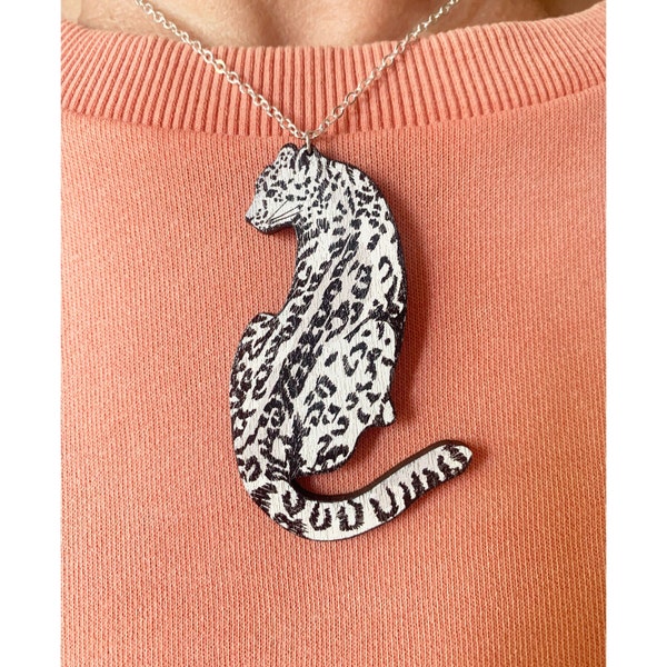 Leopard Necklace - Etsy