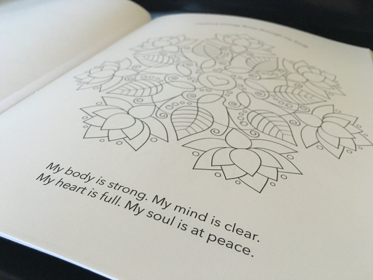 Cesarean Birth Coloring Book Affirmations for Postpartum | Etsy