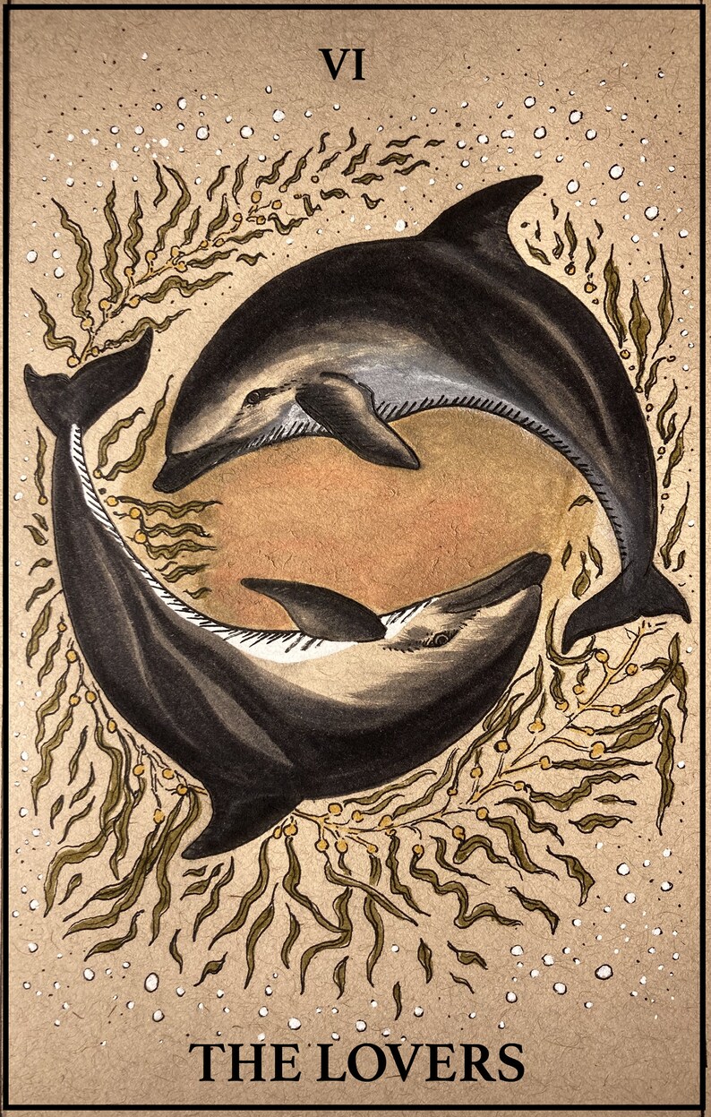 Tarocean Ocean Themed Tarot Cards/prints - Etsy