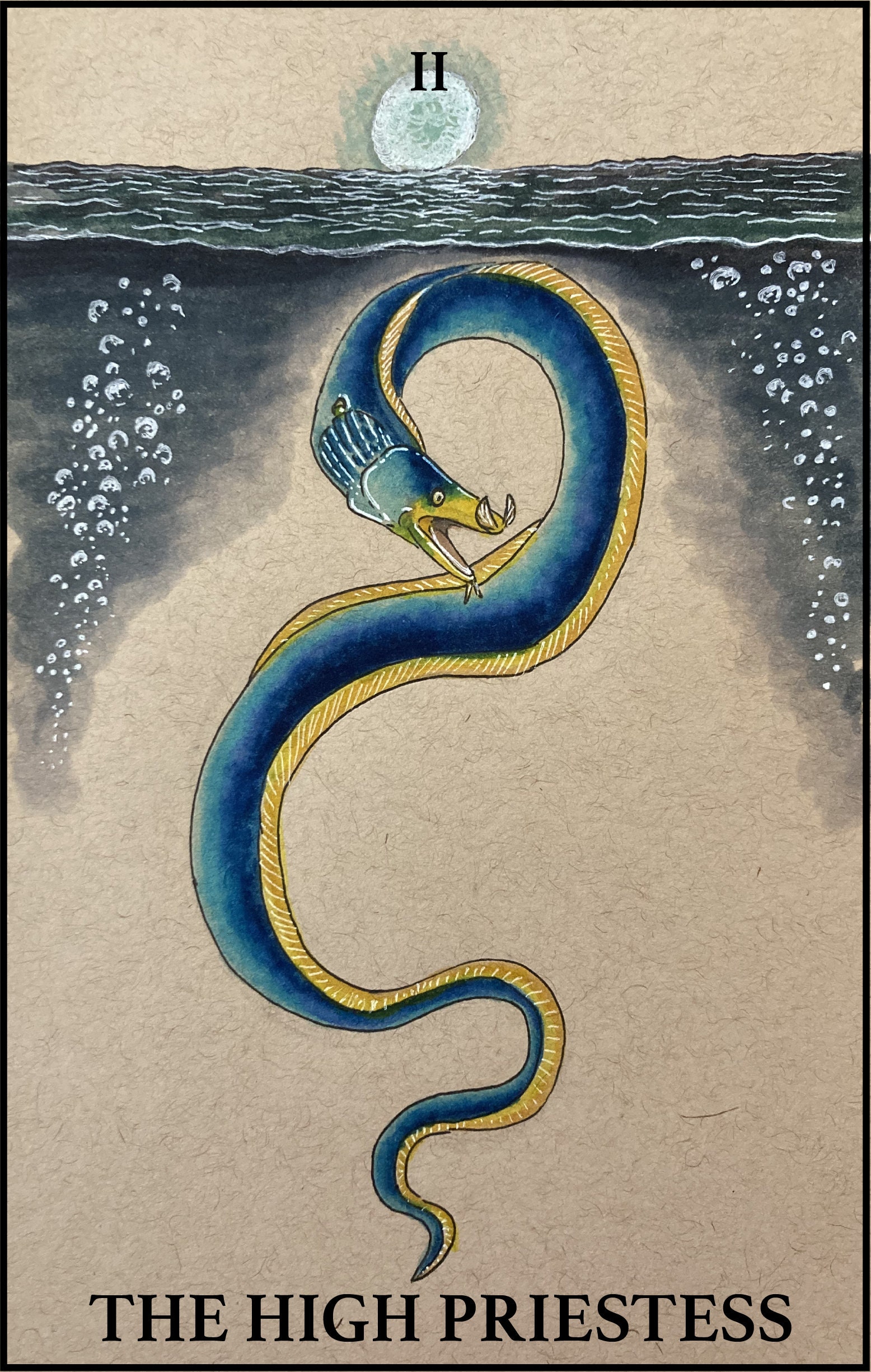 Tarocean Ocean Themed Tarot Cards/prints - Etsy