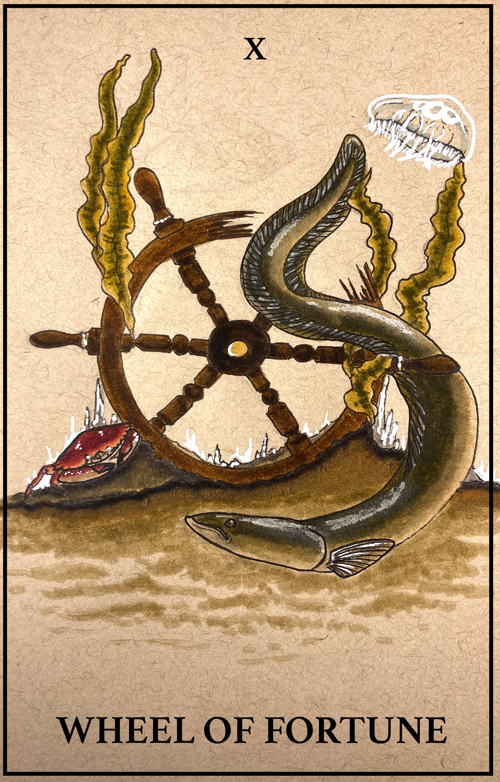 Tarocean Ocean Themed Tarot Cards/prints - Etsy