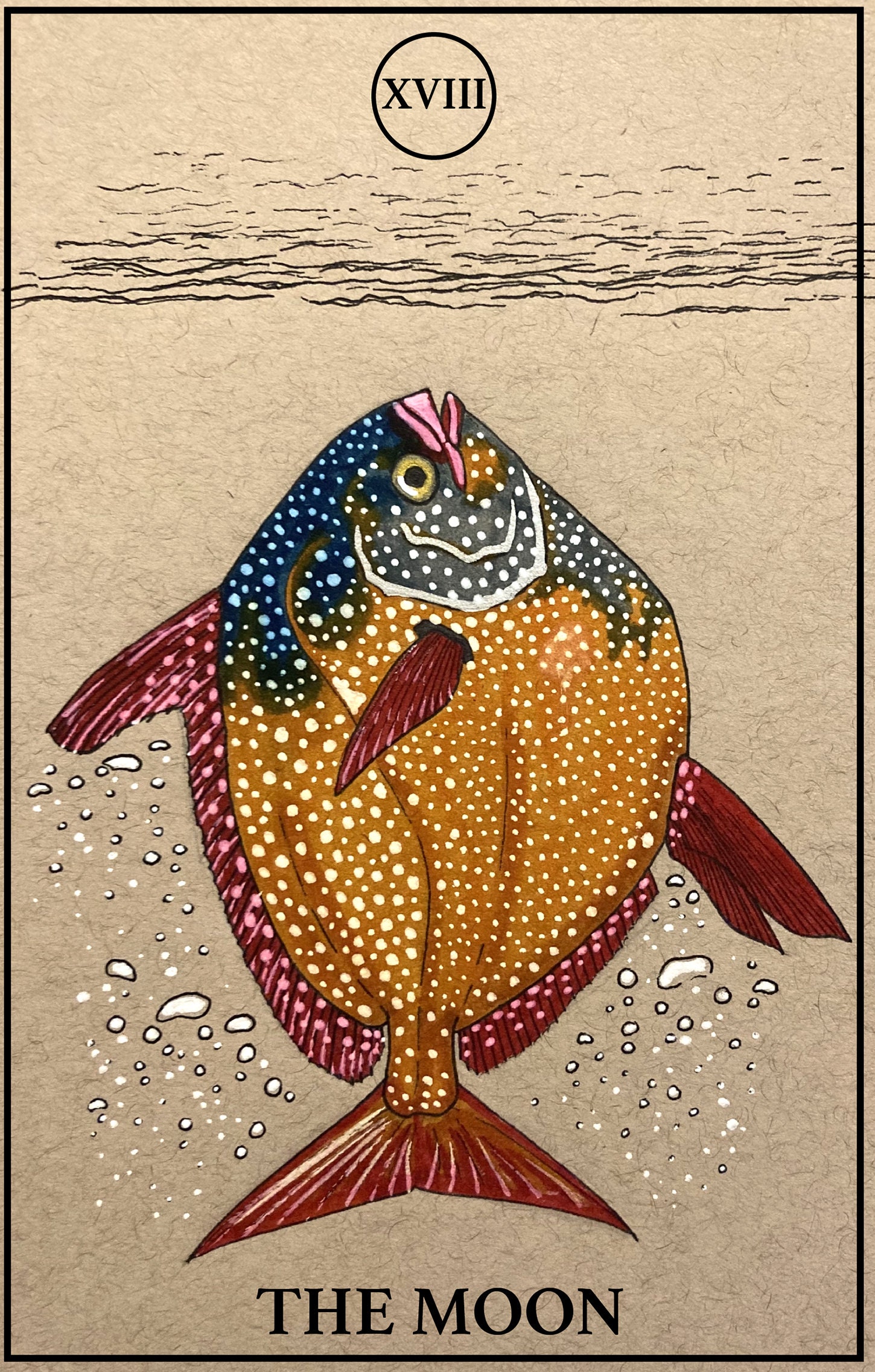 Tarocean Ocean Themed Tarot Cards/prints - Etsy