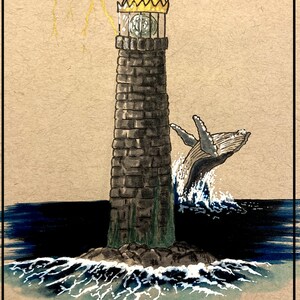 Tarocean Ocean Themed Tarot Cards/prints - Etsy