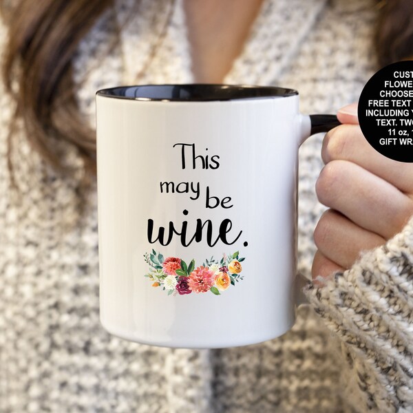 Wine Mug - Etsy