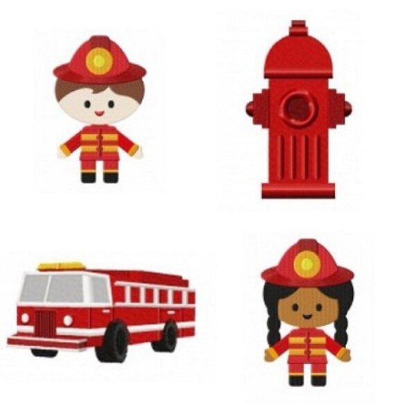 Firefighter Pes - Etsy