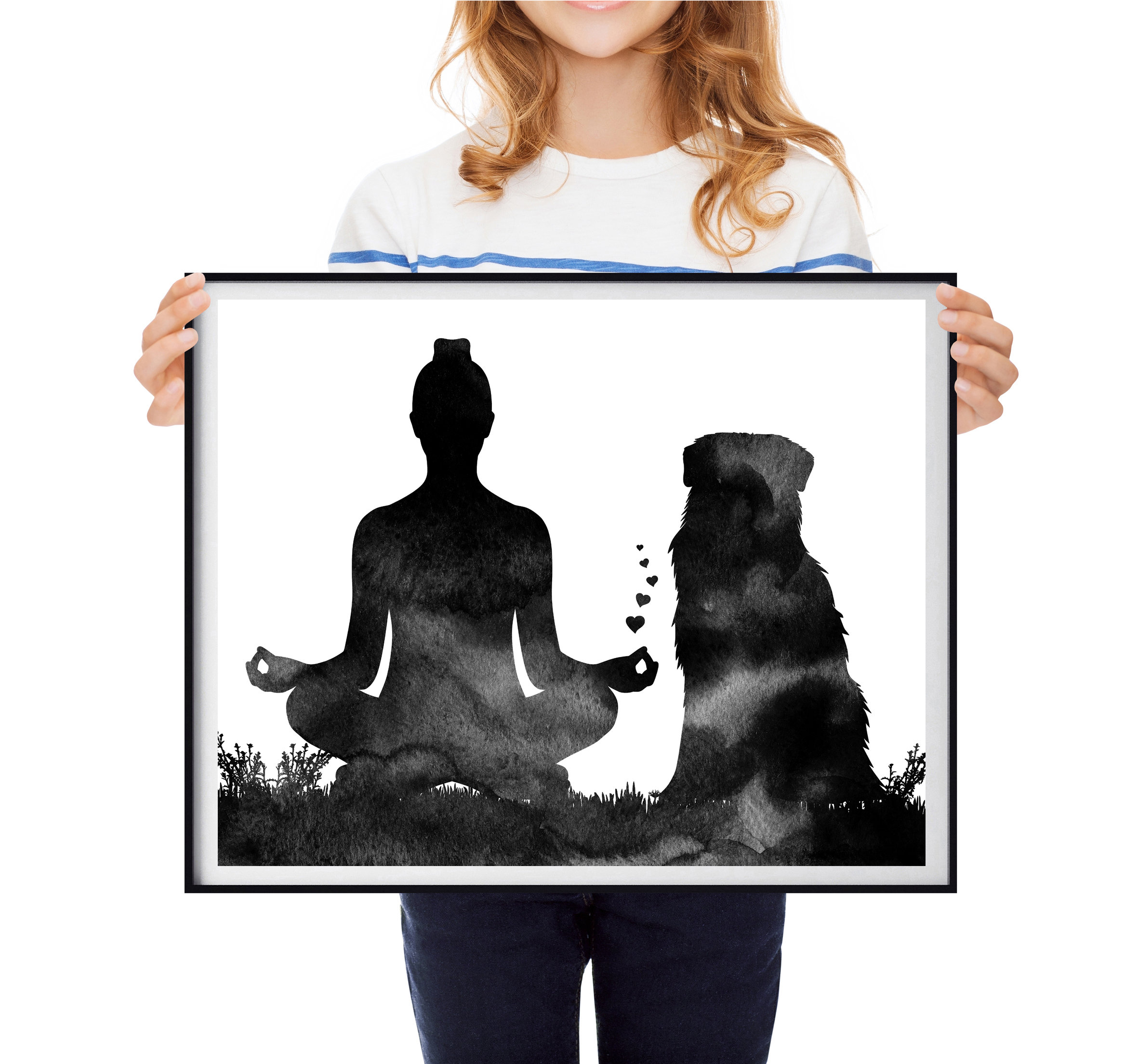Yoga Art Yogi Yoga Poster Yoga Pose Yoga Wall Art Yoga - Etsy