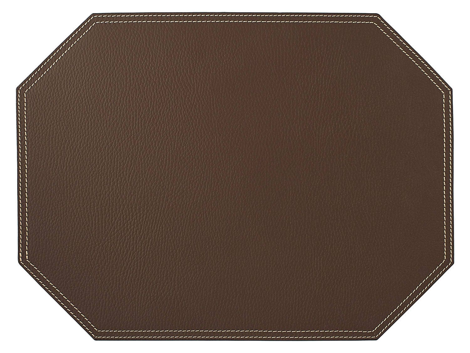 Recycled Leather Octagon Placemats: Modern Table Mats & Coasters - Etsy