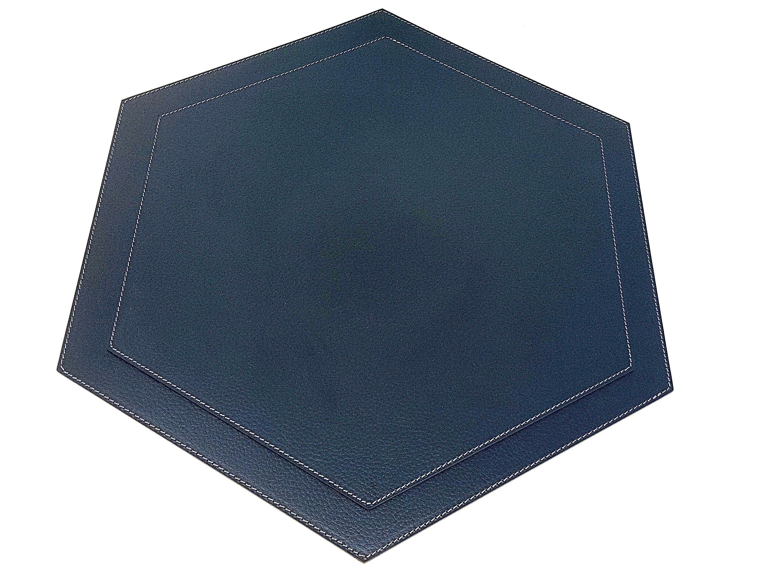 Set of 4 6 8 10 Placemats / Hexagon Table Mats Made of | Etsy