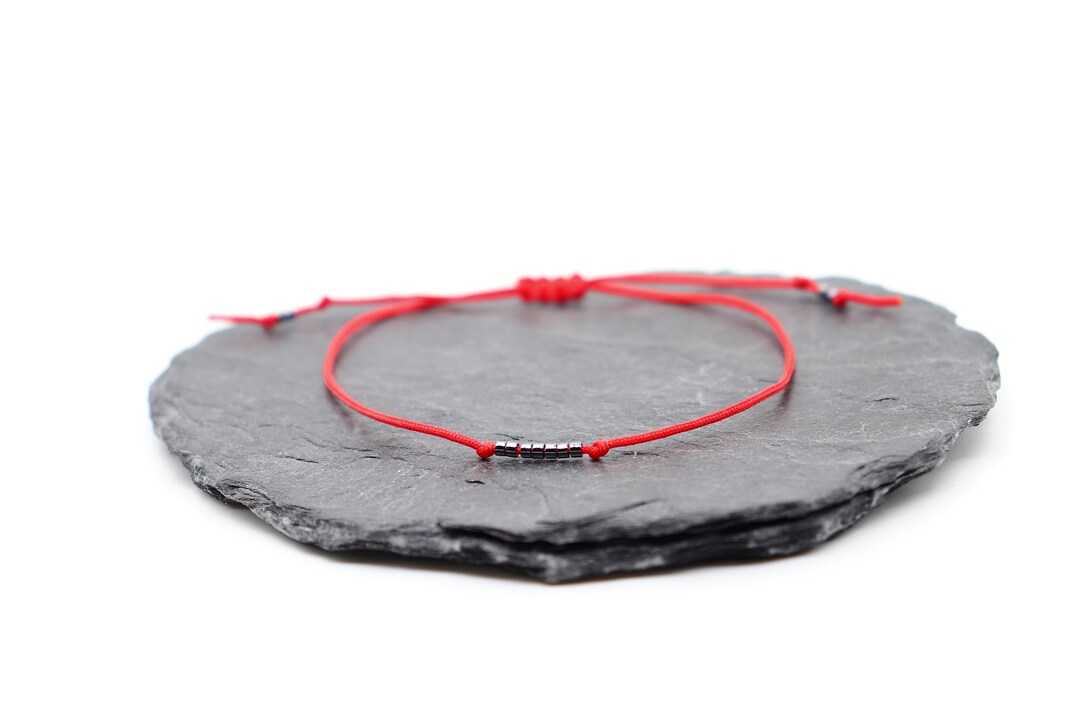 Kabbalah Bracelet / Kabbalah Bracelet / Red Thread and Miuki Beads ...