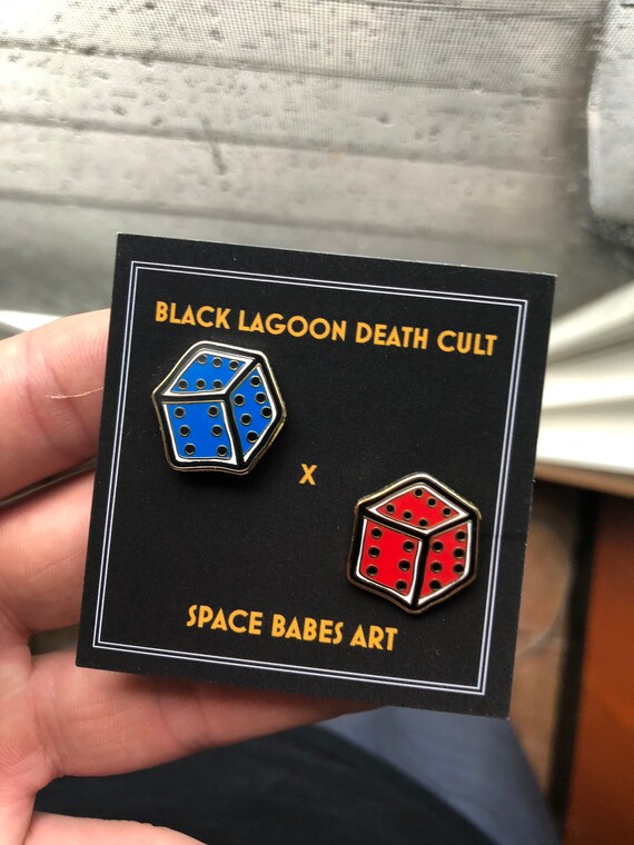 666 Dice Pin Set | Etsy