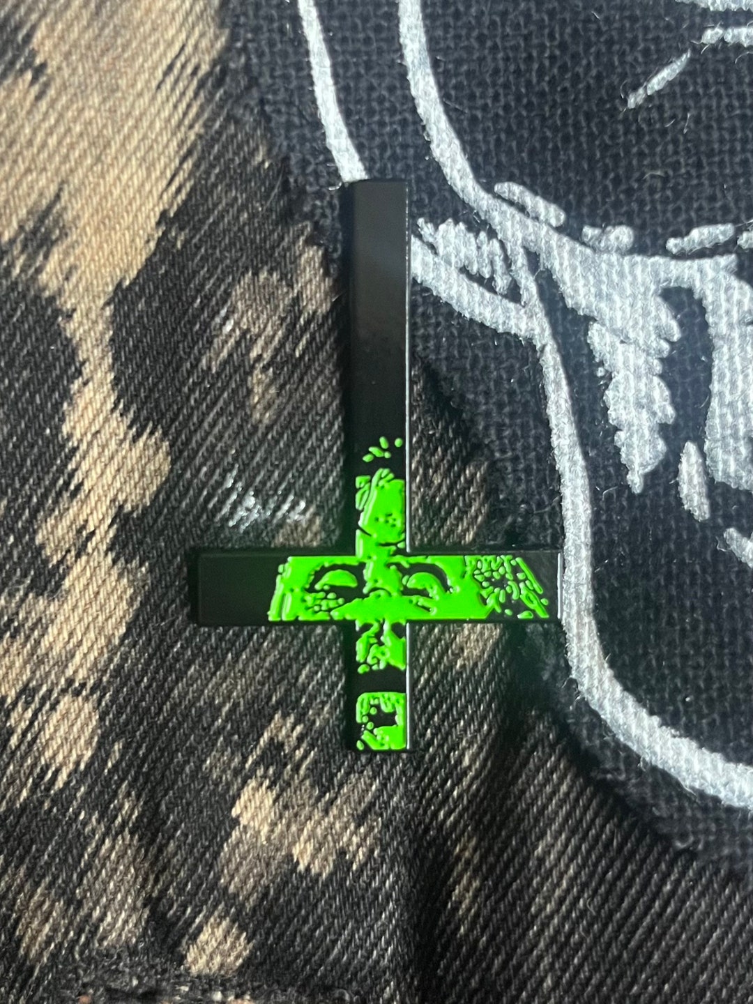 Exorcist Cross Reagan Punk 2” Soft Enamel Pin - Etsy