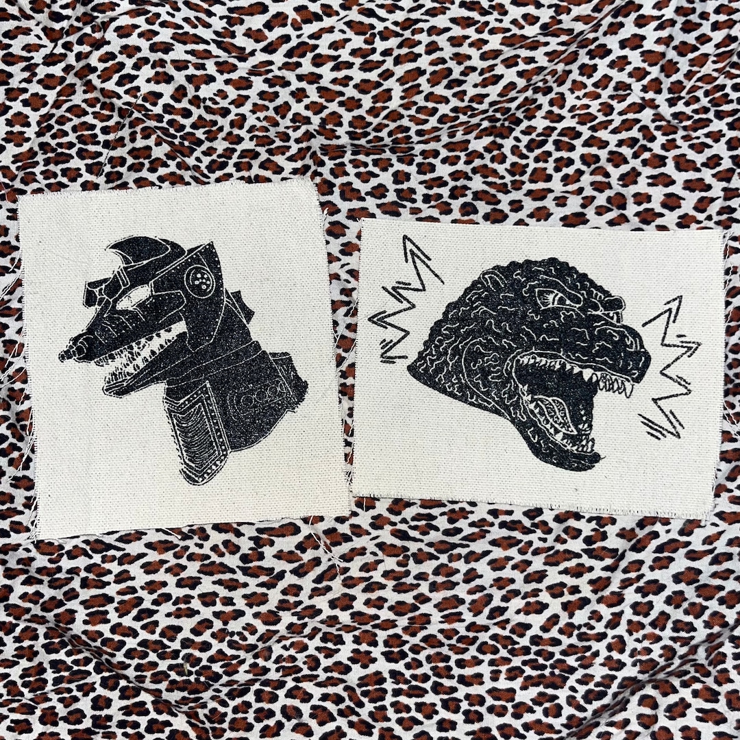 Godzilla X Mechagodzilla Kaiju Punk Patch - Etsy