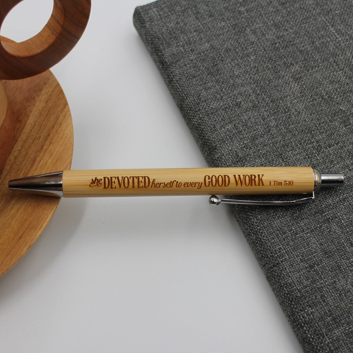 JW Pen for a SISTER, "she Devoted Herself to Every Good Work" Scripture ...