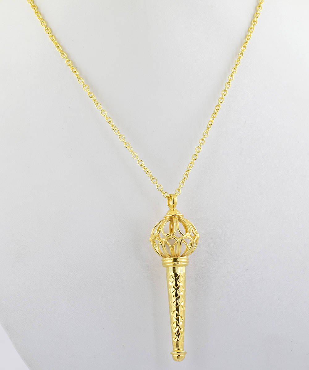 67MM, Hanuman's Gada Unique Gift With Chain, Birthday Gift, Gift for ...