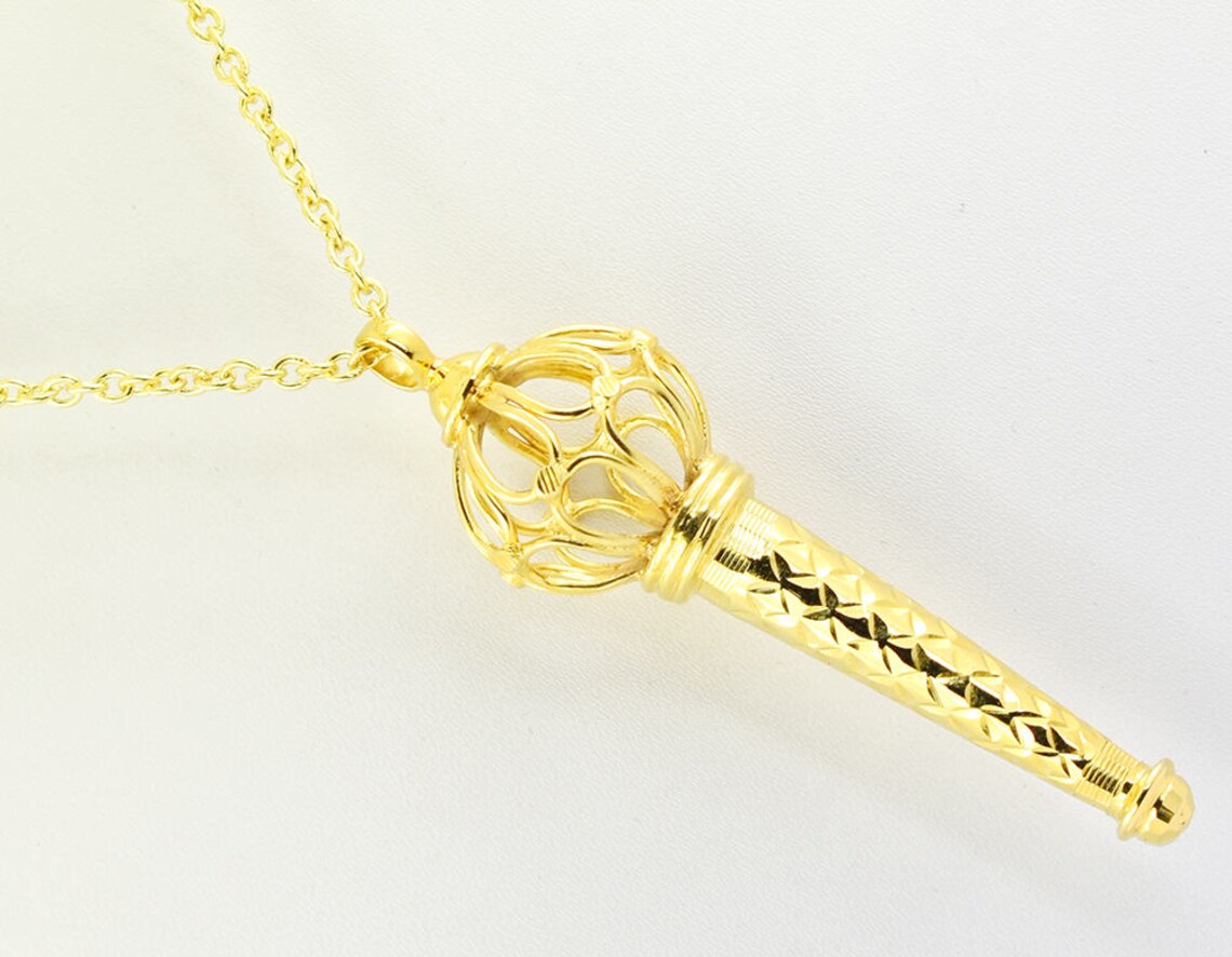 67MM, Hanuman's Gada Unique Gift With Chain, Birthday Gift, Gift for ...