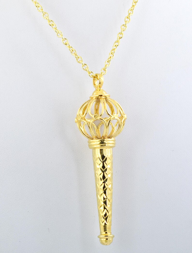 67MM, Hanuman's Gada Unique Gift With Chain, Birthday Gift, Gift for ...