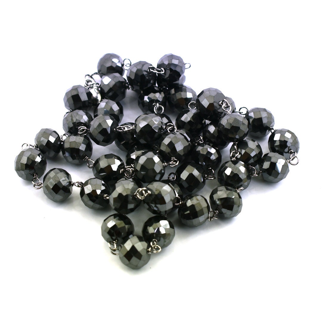 Derek Jeter 7mm Black Diamond Necklace, Base Ball Players Necklace ...