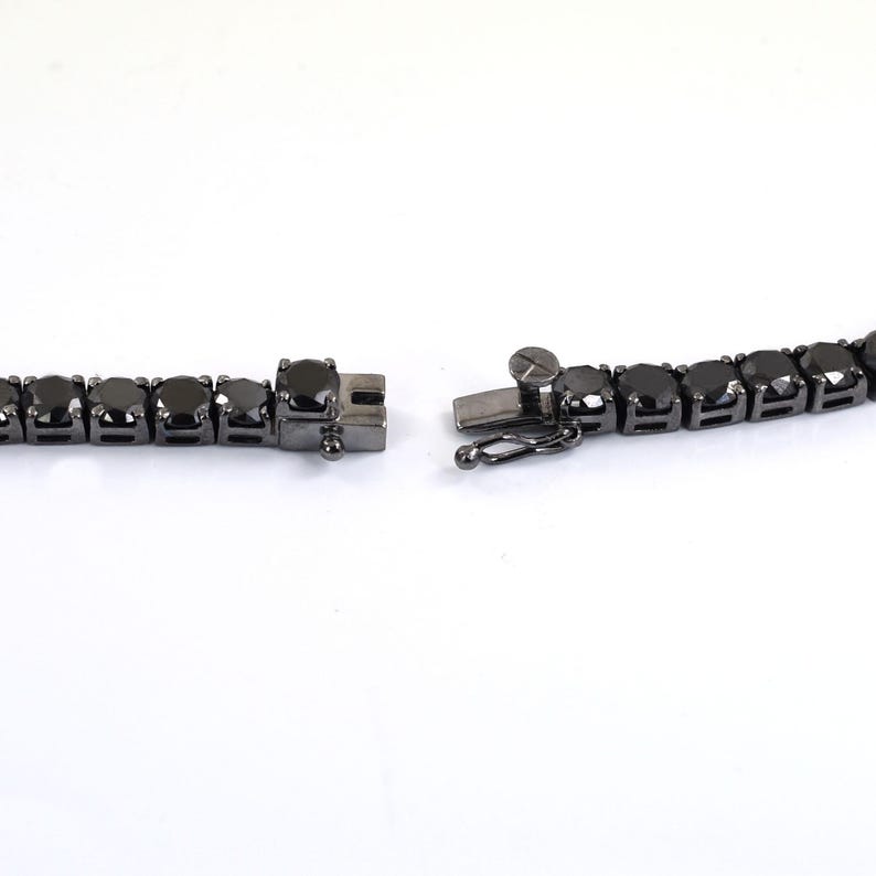 Derek Jeter 5mm Black Diamond Necklace, Chain Necklace, Men's Jewelry ...