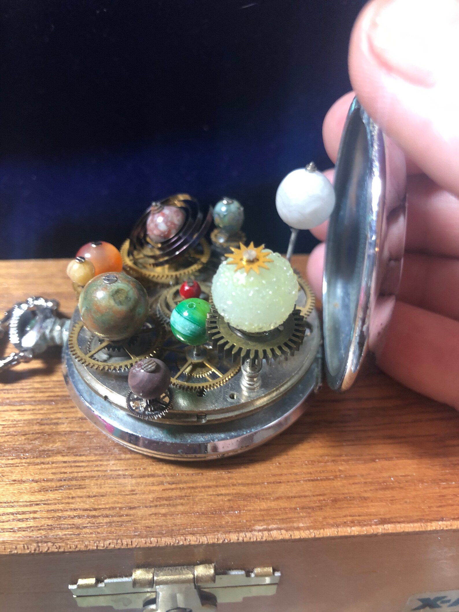 Orrery/pocket Watch Orrery/steampunk Art - Etsy