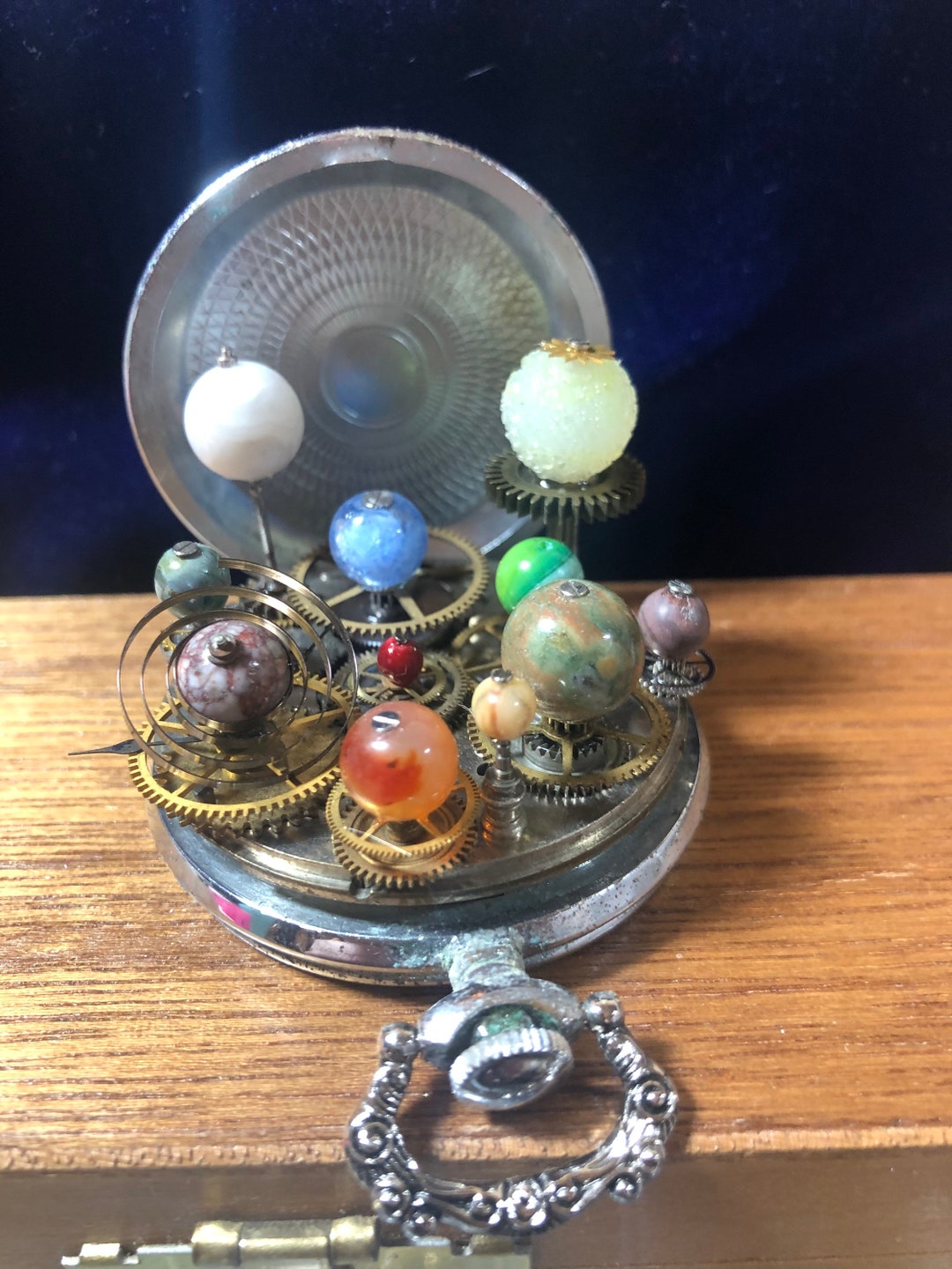 Orrery/pocket Watch Orrery/steampunk Art - Etsy