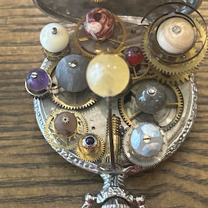 Pocket Watch Orrery-solar System- Steampunk Art - Planets - Etsy