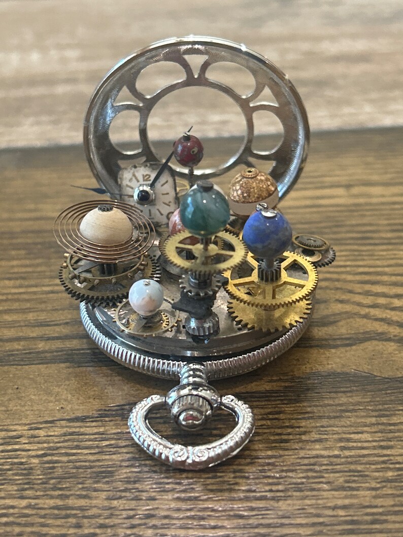 Orrery- Solar System- Steampunk Art -planetary System - Etsy